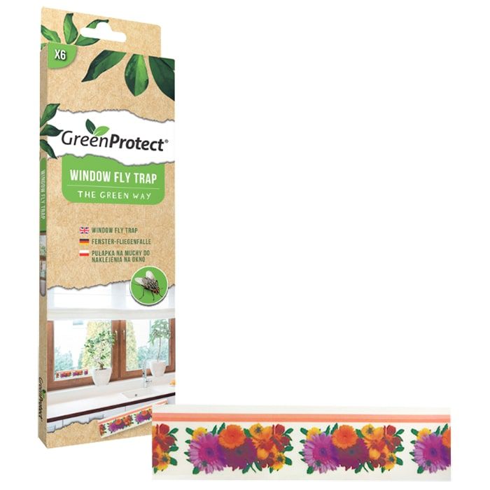 GPWFT1 – 12pc. per box – Green Protect Window Fly Trap – MYDOO