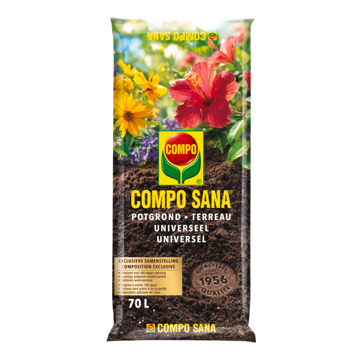 1118424017 - 36pc. per pallet COMPO SANA® Universal Potting Soil 70L ...