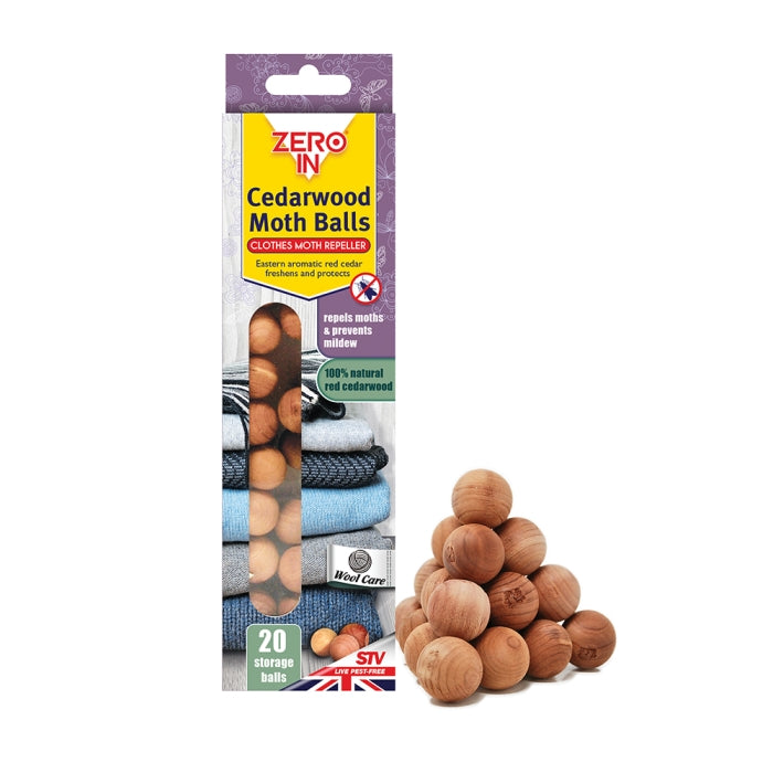 ZER031 - 6 stuks cederhouten mottenballen - 20 ballen – MYDOO