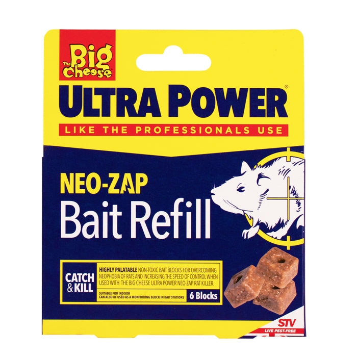 V724 - 6pc per box - The Big Cheese Electronic Rat Killer Refill – MYDOO